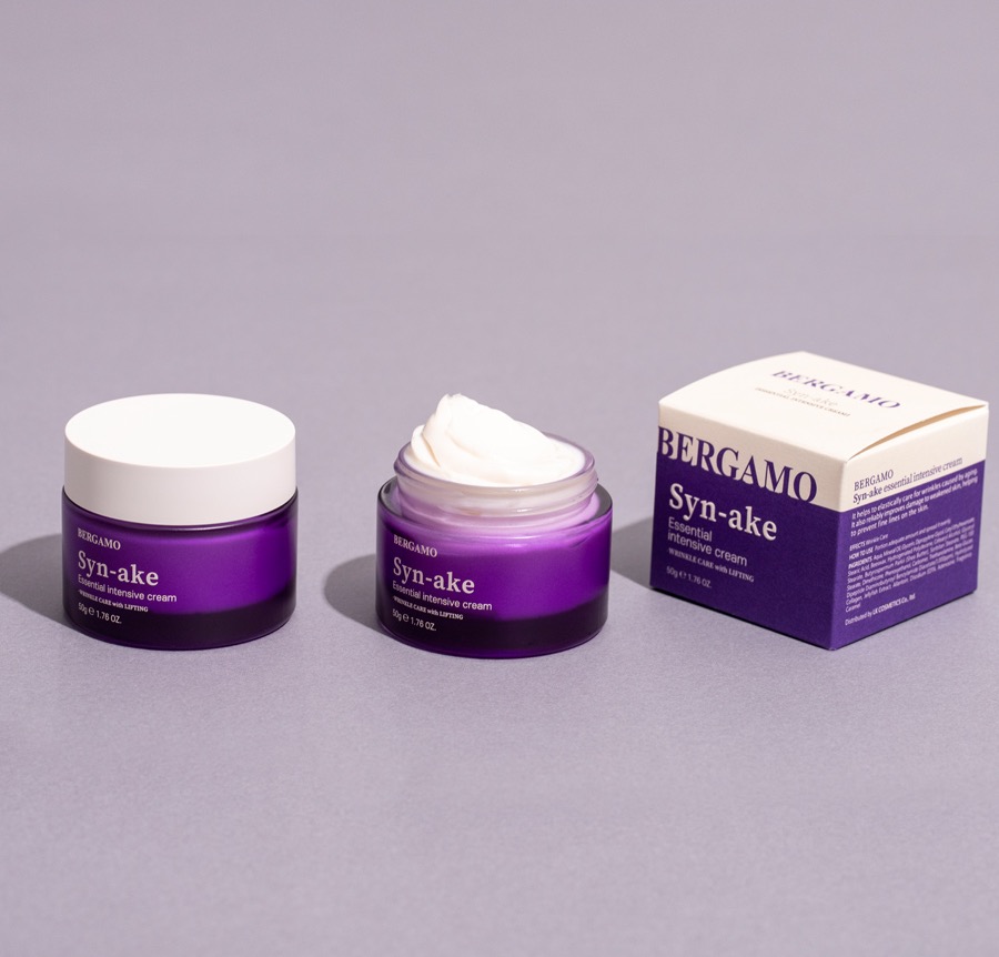 Купить Bergamo Лифтинг-крем для лица со змеиным пептидом Syn-ake ...